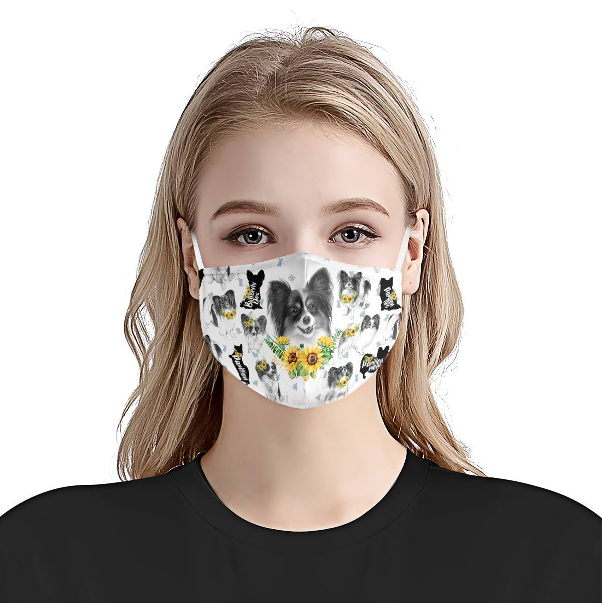 Papillon Sunflower EZ07 2606 Face Mask - Noodever